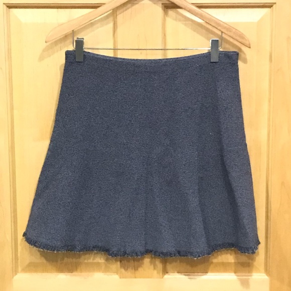 Theory | Skirts | Theory Gray Skirt Unfinished Hem Stretchy M | Poshmark